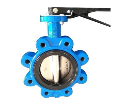 Cina API609 EPDM PTFE rivestito di ferro fuso tipo wafer per le esigenze personalizzate in vendita