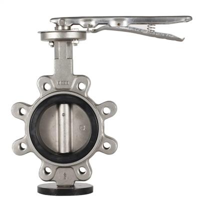 Cina Dipende dalle specifiche PN10/PN16 Dutile Iron Lug Type Lt Butterfly Valve in vendita