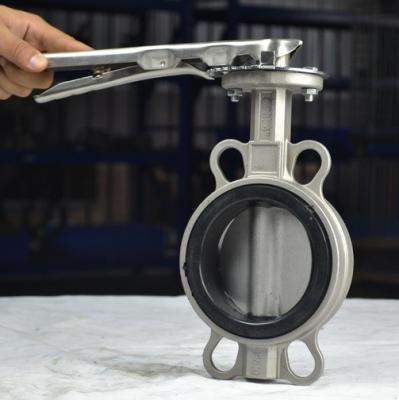 Cina Valvola a farfalla di ferro flessibile personalizzata per ambienti ad alta pressione e temperatura in vendita
