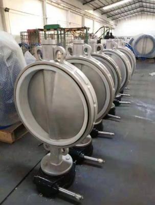Cina Valvola a farfalla di ferro flessibile personalizzata per ambienti ad alta pressione e temperatura in vendita