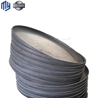 China Conexão de solda Cobertura de cabeça plana de aço carbono para peças de caldeiras de recipientes sob pressão à venda
