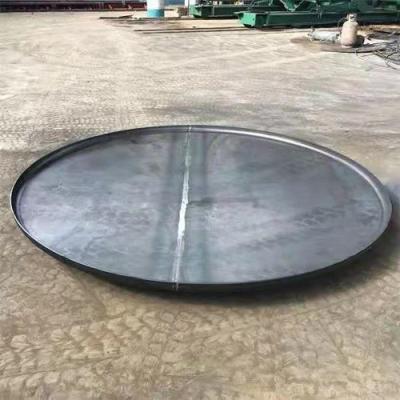 China Tamanho personalizado de solda fundo de tanque 1000 mm cabeça elíptica plana para peças iguais da caldeira à venda