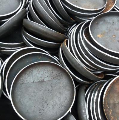 China Tamanho personalizado de solda fundo de tanque 1000 mm cabeça elíptica plana para peças iguais da caldeira à venda