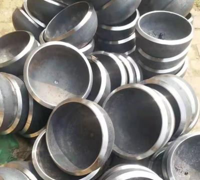 Cina Testa di piastra placcata in acciaio al carbonio in forma emisferica con connessione di saldatura in vendita