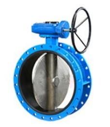 Cina Valvole a farfalla di supporto personalizzate con attuatore pneumatico e doppia flangia per ODM in vendita