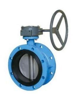 Cina Valvole a farfalla di supporto personalizzate con attuatore pneumatico e doppia flangia per ODM in vendita