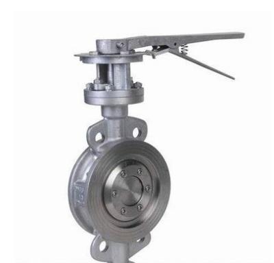 Cina OEM Port Size Valvola a farfalla in acciaio inossidabile/acciaio al carbonio con funzionamento manuale in vendita
