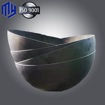China Cabeça elíptica de acabamento de tanque de aço carbono leve com design e fundição personalizados à venda