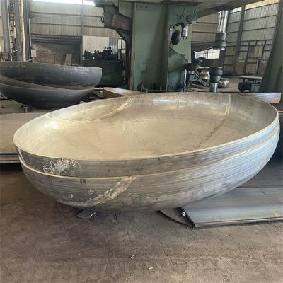 China Cabeça elíptica de acabamento de tanque de aço carbono leve com design e fundição personalizados à venda
