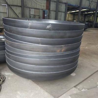 China Cabeça elíptica de acabamento de tanque de aço carbono leve com design e fundição personalizados à venda