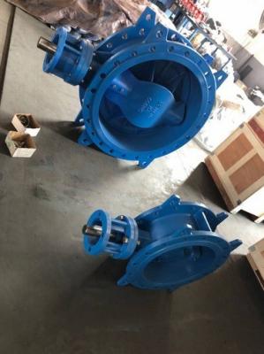 Cina Valvola a farfalla a doppia flangia eccentrica in ghisa per il funzionamento manuale nell'industria in vendita