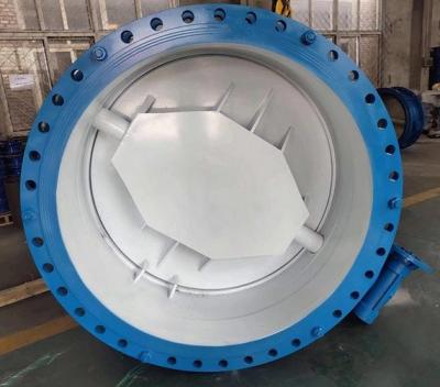 Cina Certificato completo Valvole a farfalla DIN BS JIS Flange DI CI WCB Corpo doppia flange in vendita