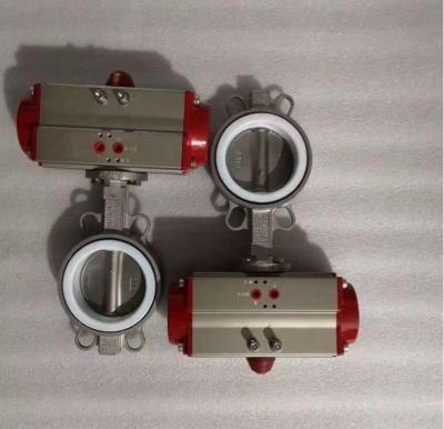 Cina Valvola a farfalla pneumatica personalizzata per applicazioni industriali a temperatura normale in vendita