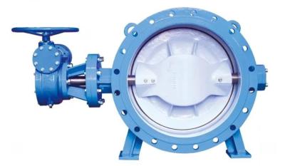 Cina Valvola a farfalla a doppia flangia eccentrica per supporti a temperatura media in vendita