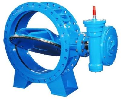 Cina Valvola a farfalla a doppia flangia eccentrica per supporti a temperatura media in vendita