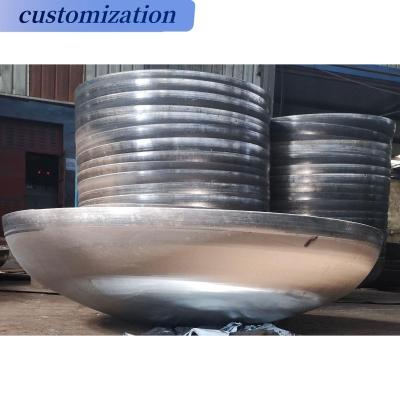 China Kouddruk Toriconische torisferische kopbuis eindbodem voor SS304 316L-verbinding Te koop