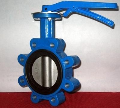 Cina Connessione di wafer di ingranaggi in ghisa su misura supporto di legno Valvola di farfalla in vendita