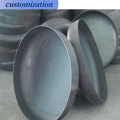 China Conexão de solda Aço carbono F D Flanged Dish End Dish Heads para tamanho personalizado à venda