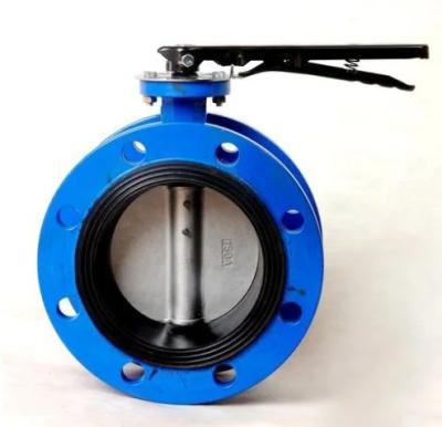 Cina Valvola a farfalla a temperatura media a doppia flangia con seduta in metallo in vendita