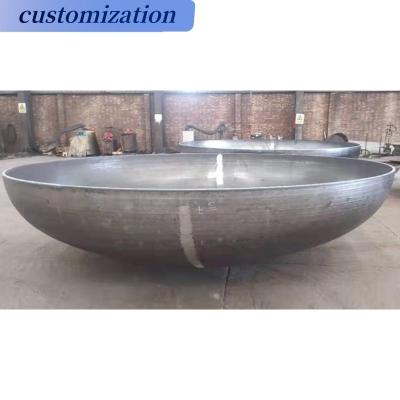 China Gepersonaliseerde ondersteuning Hydraulische geperste cirkelkop code Ellipsoïdale schotelkop tankdoek Te koop
