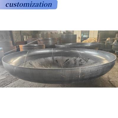 China Gepersonaliseerde ondersteuning Hydraulische geperste cirkelkop code Ellipsoïdale schotelkop tankdoek Te koop