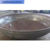 China Customized Support Hydraulic Pressed Circle Head Code Ellipsoidal Dish Head Tank Cover for sale