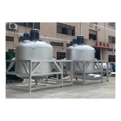 Cina Manuale di riferimento Cisterna di miscelazione del latte in acciaio inossidabile da 1000L per la linea di produzione di bevande in vendita