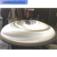 China Welding Connection Half Aluminum Ball Sphere Torispherical Head for Customized Design for sale