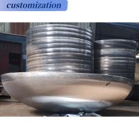 China Welding Connection Half Aluminum Ball Sphere Torispherical Head for Customized Design for sale