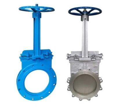 Cina Controllo manuale 6 pollici SS Lug Wafer Tipo coltello Valvola per l'acqua ad alta temperatura in vendita