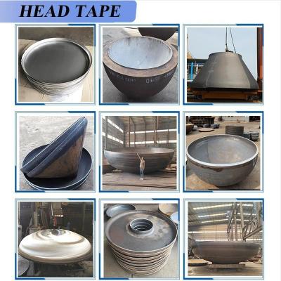 Cina Supporto personalizzato ASME Standard Spherical Bottom Clad Material Tank con estremità a piatto in vendita