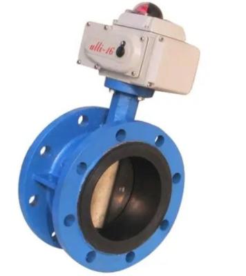 Cina Valvole a farfalla a gas sedile di gomma a doppio fianco attuatore elettrico rotante 24V/DC in vendita