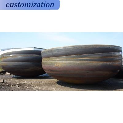 Cina 4 pollici di acciaio inossidabile Semi ellissoidale testa ellittica con supporto personalizzato ODM in vendita