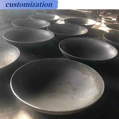 Cina 4 pollici di acciaio inossidabile Semi ellissoidale testa ellittica con supporto personalizzato ODM in vendita