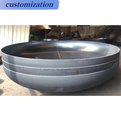 Cina 4 pollici di acciaio inossidabile Semi ellissoidale testa ellittica con supporto personalizzato ODM in vendita