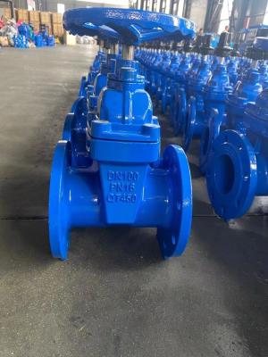 Cina Valvola di porta in acciaio inossidabile con connessione a flangia e funzionamento manuale in vendita