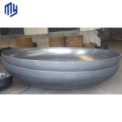 China Op maat gemaakte ondersteuning ODM Carbon Steel Dished Head Tank End voor drukvat Te koop