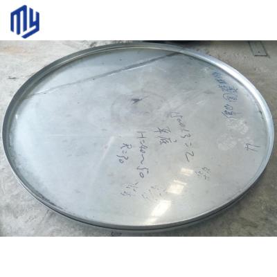 China Cabeças torisféricas grandes personalizáveis Asme Elíptica Cabeça de fundo plano para a indústria à venda