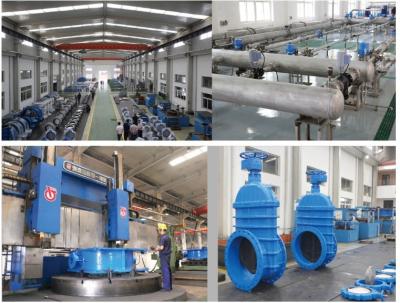 Cina Valvola di porta a flange con tenuta elastica a tenuta morbida non rialzante per scarico in materiale CI in vendita