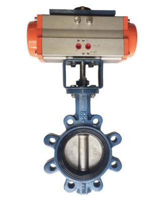 Cina Valvola a farfalla di tipo Lug supportata da ODM con dimensioni e caratteristiche di sicurezza personalizzate in vendita
