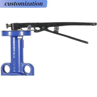 Cina Applicazioni a bassa temperatura Valvola a farfalla con struttura di diaframma in vendita