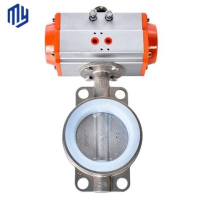 Cina Struttura del diaframma Valvola a farfalla manuale idraulica di tipo 4 pollici per il controllo del processo in vendita