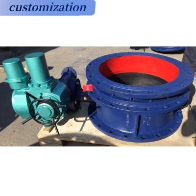 China Hard Butterfly Valve for Normal Temperature Media Pneumatic Control Operation System for sale