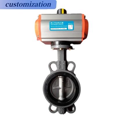 Cina Valvola a farfalla in ghisa ideale per il controllo delle basse temperature nelle operazioni di Wafer Center in vendita