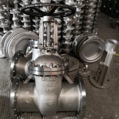 Cina Valvole manuali lunghe Ss corpo e disco per applicazioni a foratura completa con flange/saldate in vendita