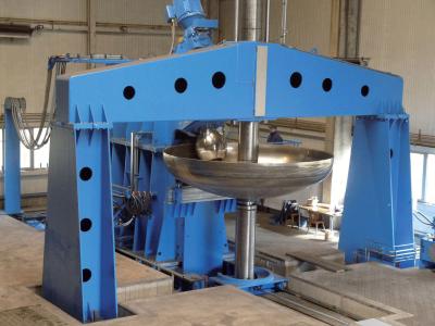 Cina OEM Supported Selded Connection Carbon Stainless Steel Container Head per serbatoi ellittici in vendita