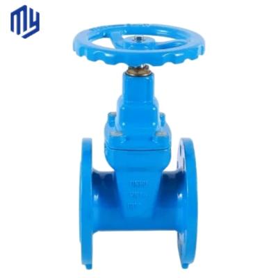 Cina INDUSTRIALE Ruota a mano con tronco rialzante con seduta resiliente tipo flange in ghisa in vendita