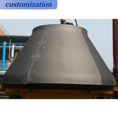 China Gepersonaliseerde maat Koniek hoofd voor het verbinden van de cilinder in elliptische constructie Te koop