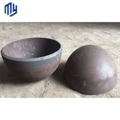 China Equal Design ASME Tank Conical Head com conexão de flange e material de aço carbono à venda