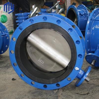 Cina Valvola a farfalla in PVC a doppia flangia eccentrica e azionamento pneumatico per industria in vendita